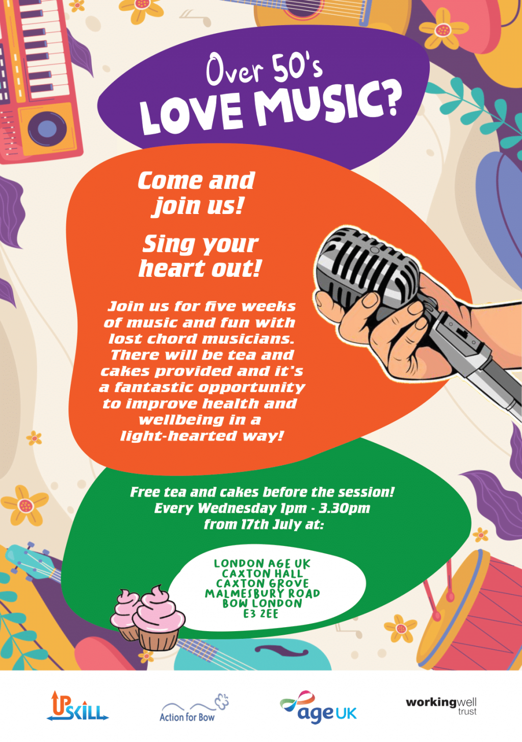 Summertime for over 50s with Working Well Trust - Working Well Trust