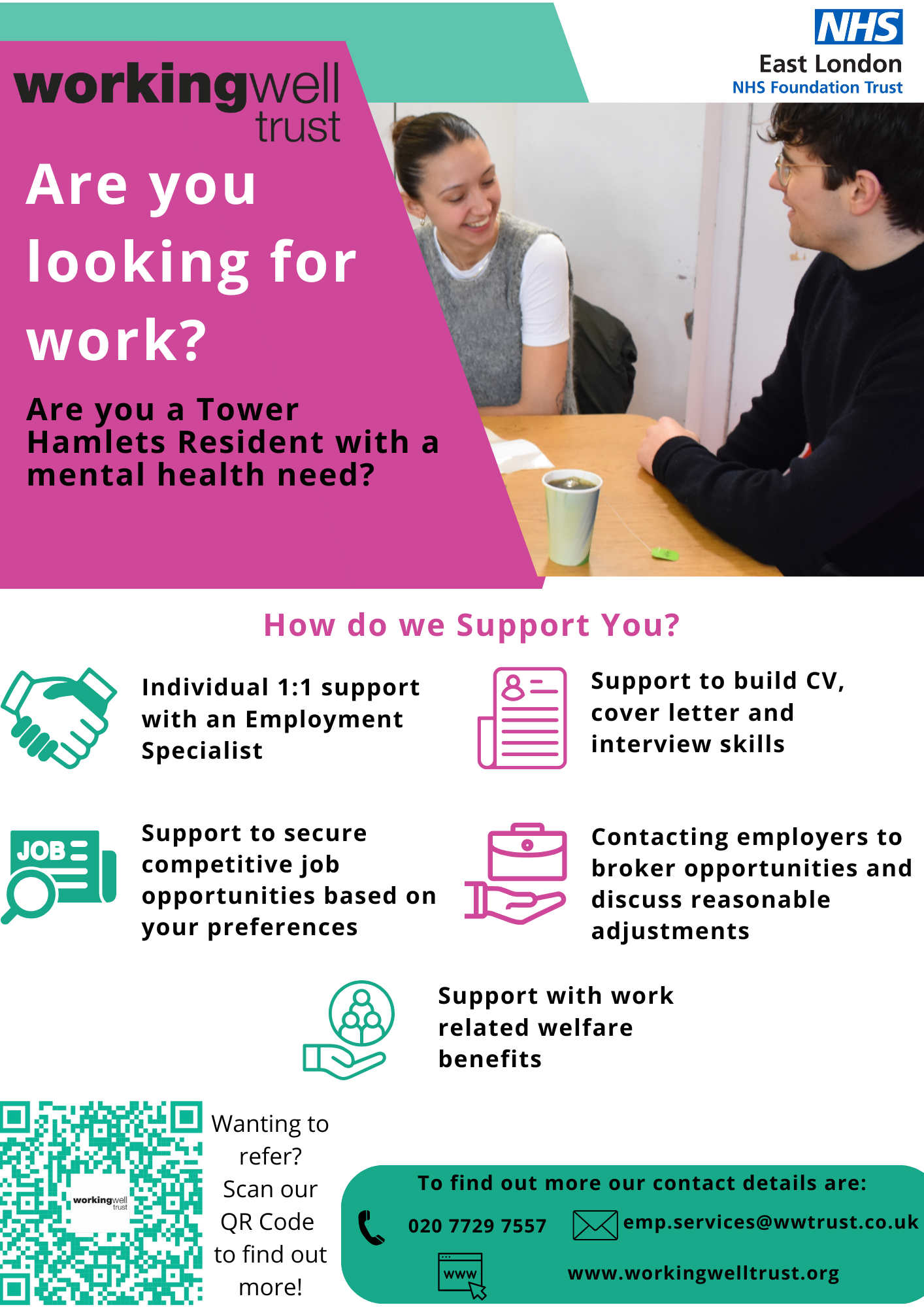 Tower Hamlets IPS - Working Well Trust